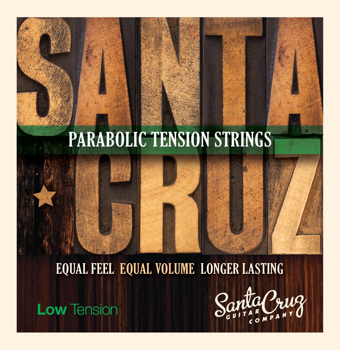 Santa Cruz Parabolic Tension Strings – Santa Cruz Guitar Company Store